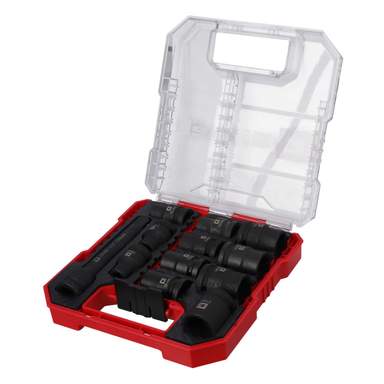 Einhell 12 Piece L-Case ½'' Drive Impact Socket Set (49109283) | CEF