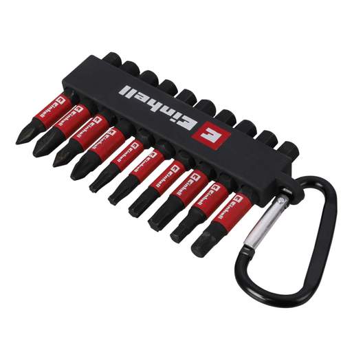 Einhell 10 Piece Snap Hook Impact Bit Set (49118633) | CEF
