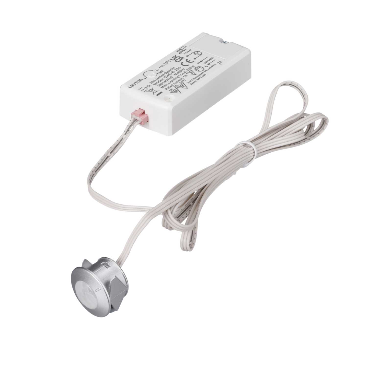 ELD 250W Flush Ceiling Mount PIR Sensor Switch Silver (PIRSENTIM-SILV ...