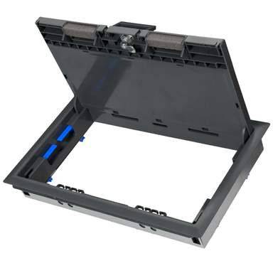 Electrak Lockable Lid Assembly for 3 and 4 Compartment Floor Box ...