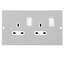 Electrak 13A 2 Gang Double Switched Socket for Floor Box (CR022) | CEF