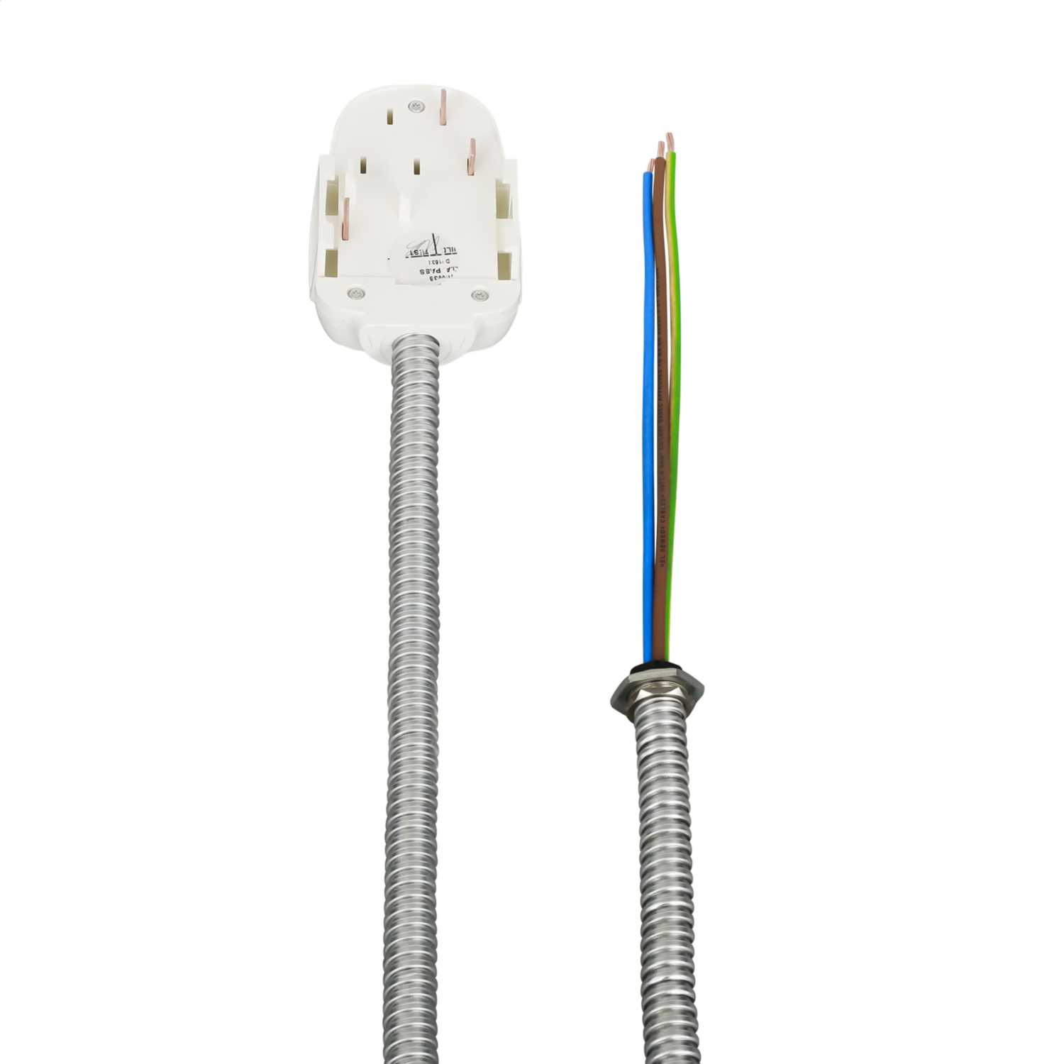 Electrak 32A 2P+E 3m Unfused Tap Off Unit White (DP1332) | CEF