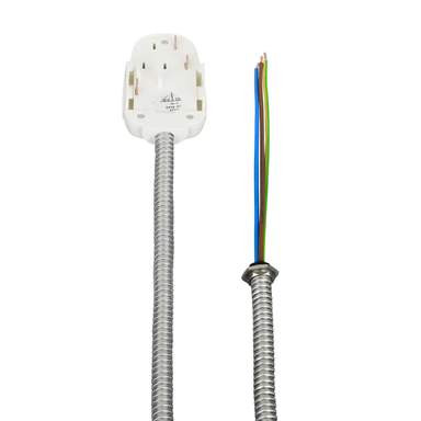 Electrak 32A 2P+E 5m Unfused Tap Off Unit White (DP1532) | CEF