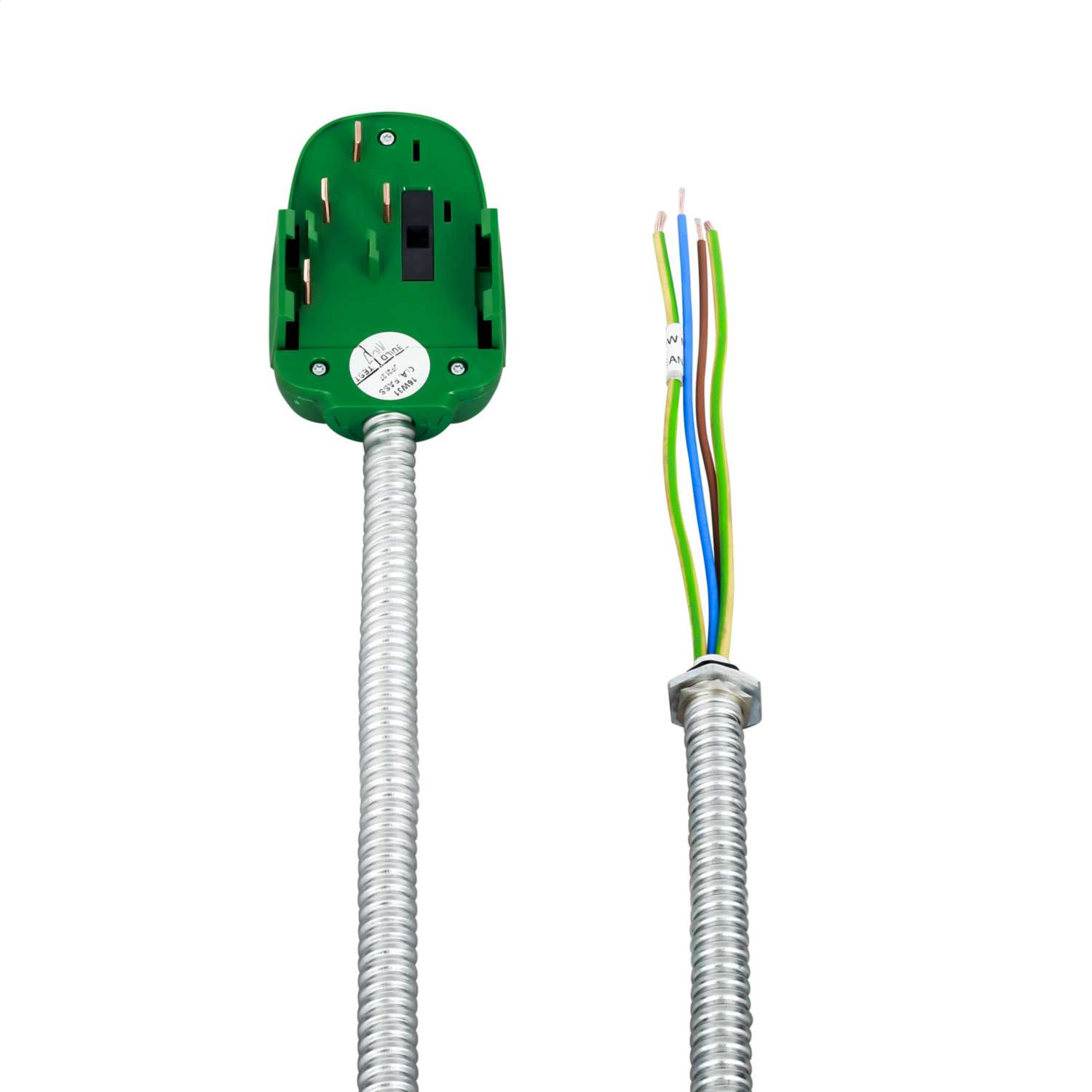 Electrak 32A 2P+E+CE 5m Unfused Tap Off Unit Green (JP2532) | CEF