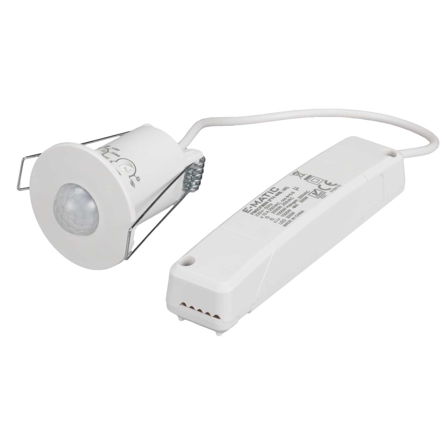 E-Matic 2000W 8m Miniature Occupancy Sensor (PMSCFMINI) | CEF