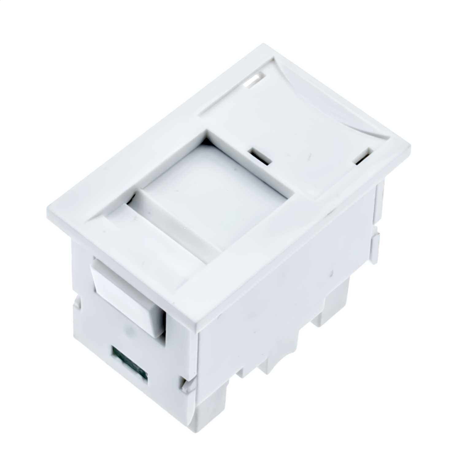 Emitex CAT6 Unshielded RJ45 Module Low Profile 6C Floorbox (EM01.106) | CEF