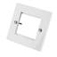 Emitex 1 Gang 2 Euro Module Face Plate (EM01.008) | CEF