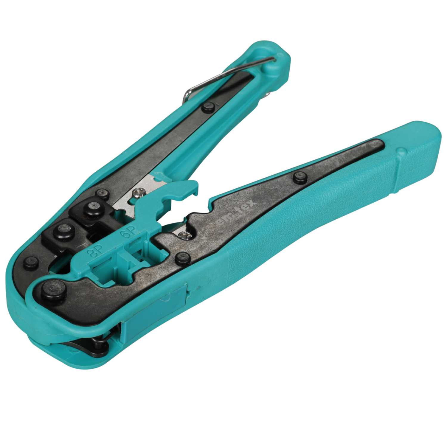 Emitex RJ45 and RJ11 Fixed Die Ratchet Crimp Tool (EM05.003) | CEF