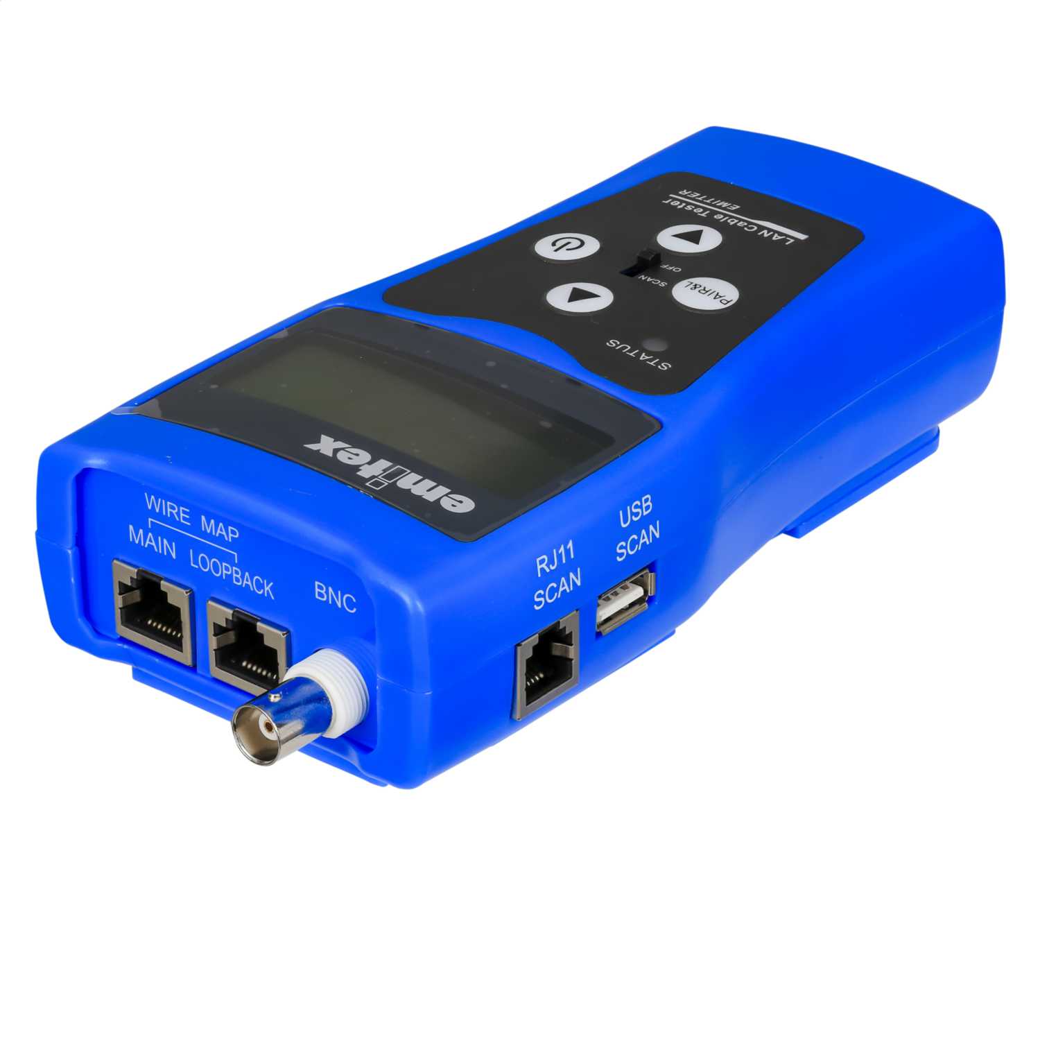 Emitex Digital LAN Wire Tester with 8 Remotes (EM05.060) | CEF