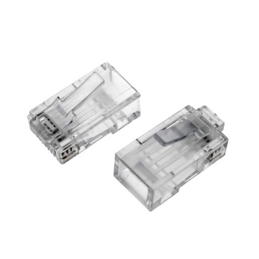 Emitex CAT6 RJ45 Solid UTP Crimp Plug (Pack of 100) (EM06.015) | CEF