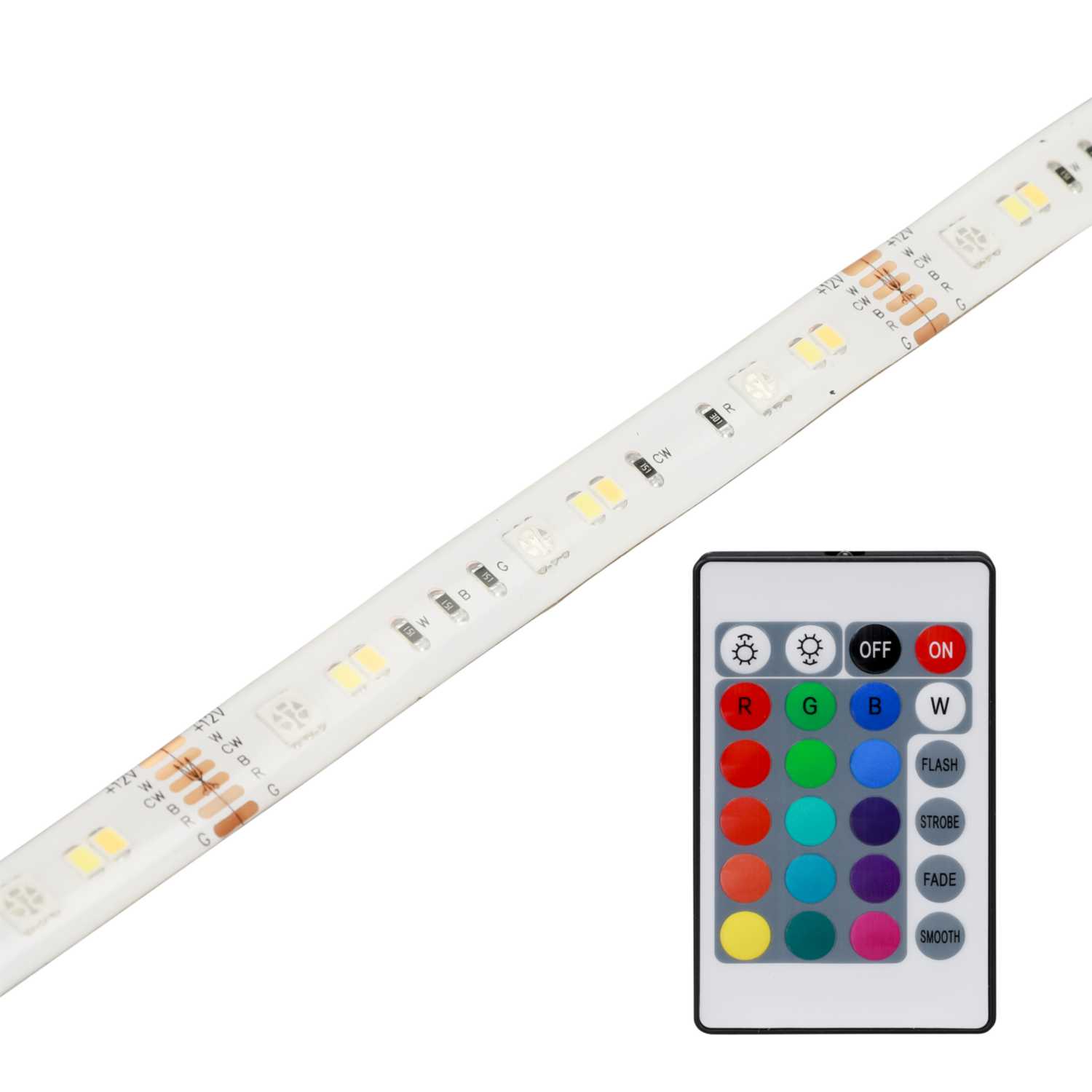 Enerj 5m RGBW CCT Tunable LED Strip IP65 (SHA5213X) | CEF