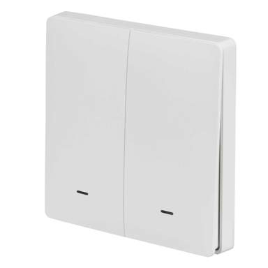Enerj 600W 2 Gang Smart Light Switch (SHA5352) | CEF