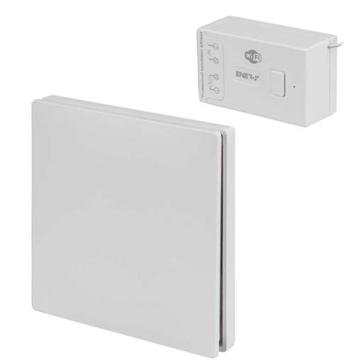 Enerj ECO Range 1 Gang Kinetic Switch with 500W Non Dimmable Wi-Fi/RF ...