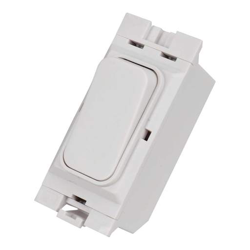 Enerj ECO Range Wireless Grid Switch Hager Style White (WS1082) | CEF