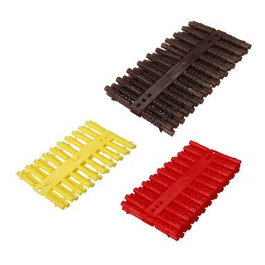 Fischer Wall Plug Plastic Red, Brown and Yellow (Pack of 200) (42526) | CEF