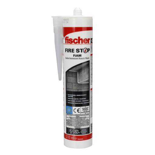 Fischer Firestop FIAM Intumescent Acoustic Mastic 310ml (53011) | CEF