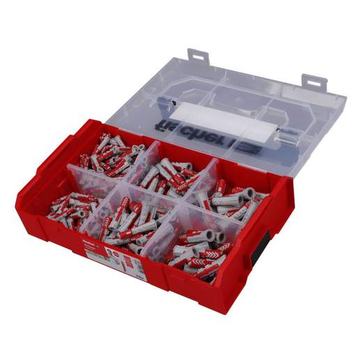 Fischer FixTainer DuoPower Plugs (210 Piece Set) (536161) | CEF