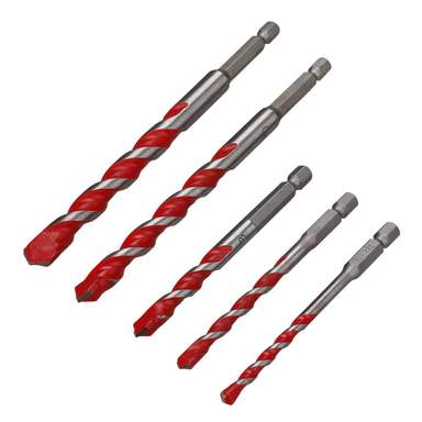 Fischer 5 Piece D-U Hex Universal Drill Bit Set (561649) | CEF