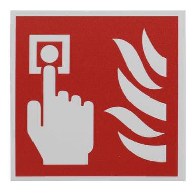 Engex Manual Call Point Rigid PVC Sign (Pack of 5) (GX-MCP5N) | CEF