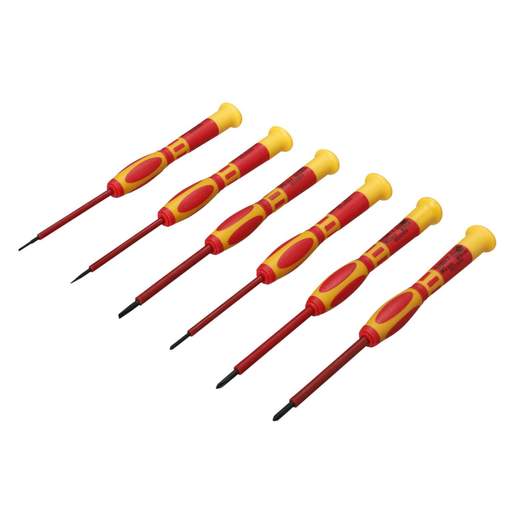 Engex 6 Piece VDE Precision Screwdriver Set (GX-PS6) | CEF