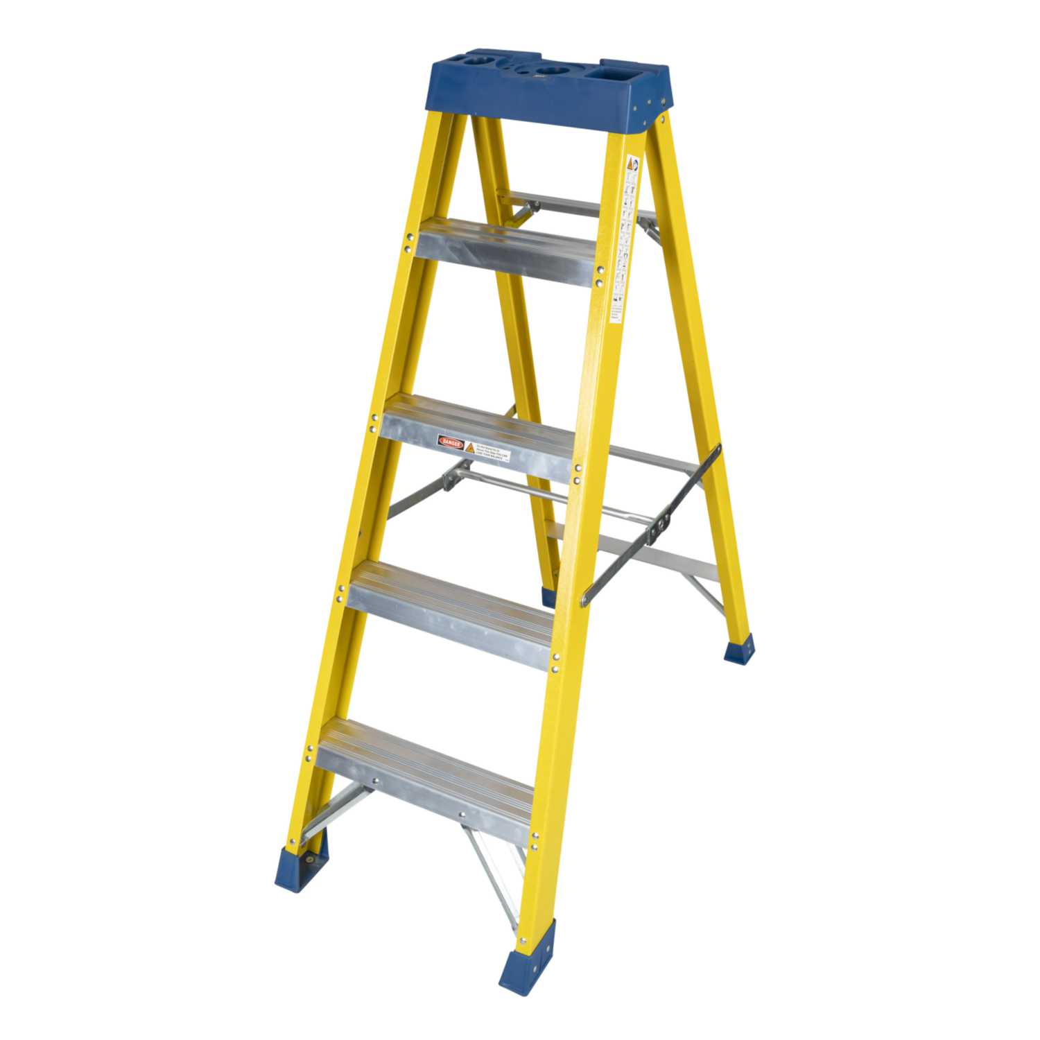 Engex 5 Tread Fibreglass Stepladder with Tool Tray (GX-SL05N) | CEF