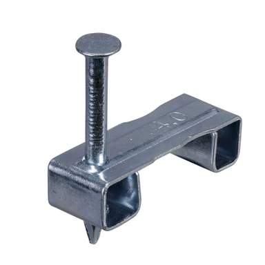 Engex 4mm Twin and Earth Metal Fire Cable Clips (Pack of 100) (GX-STEC4 ...