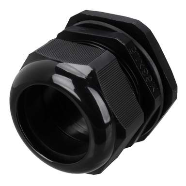 Engex 63mm IP68 Nylon Compression Gland with Locknut Black (Sold in 10 ...