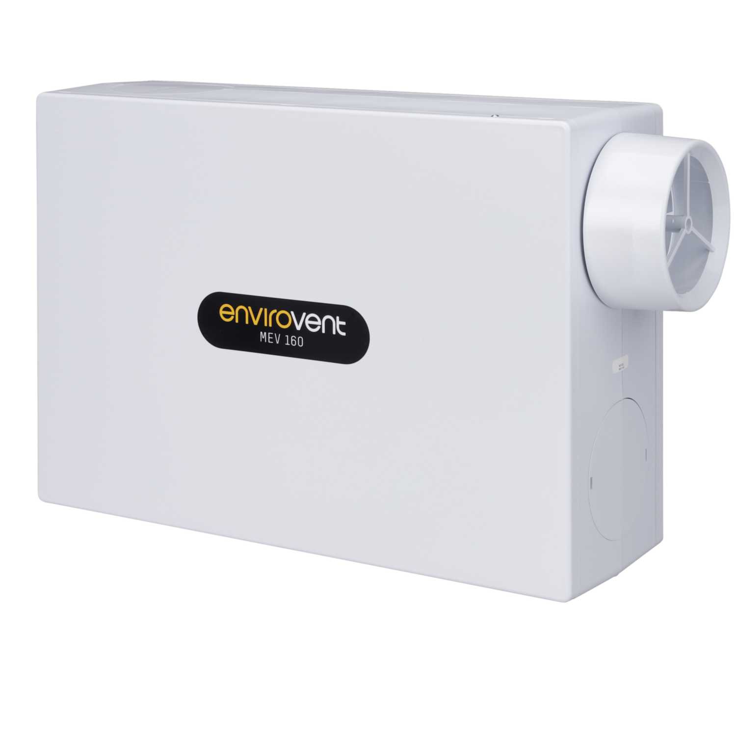 Envirovent MEV160 Mechanical Extract Ventilation Unit with Wired Boost ...