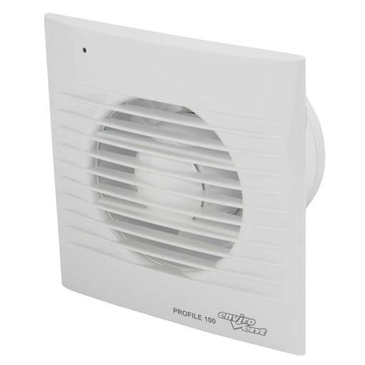Envirovent Profile 100 100mm 4" Axial Fan with Pullcord (PRO100P) | CEF