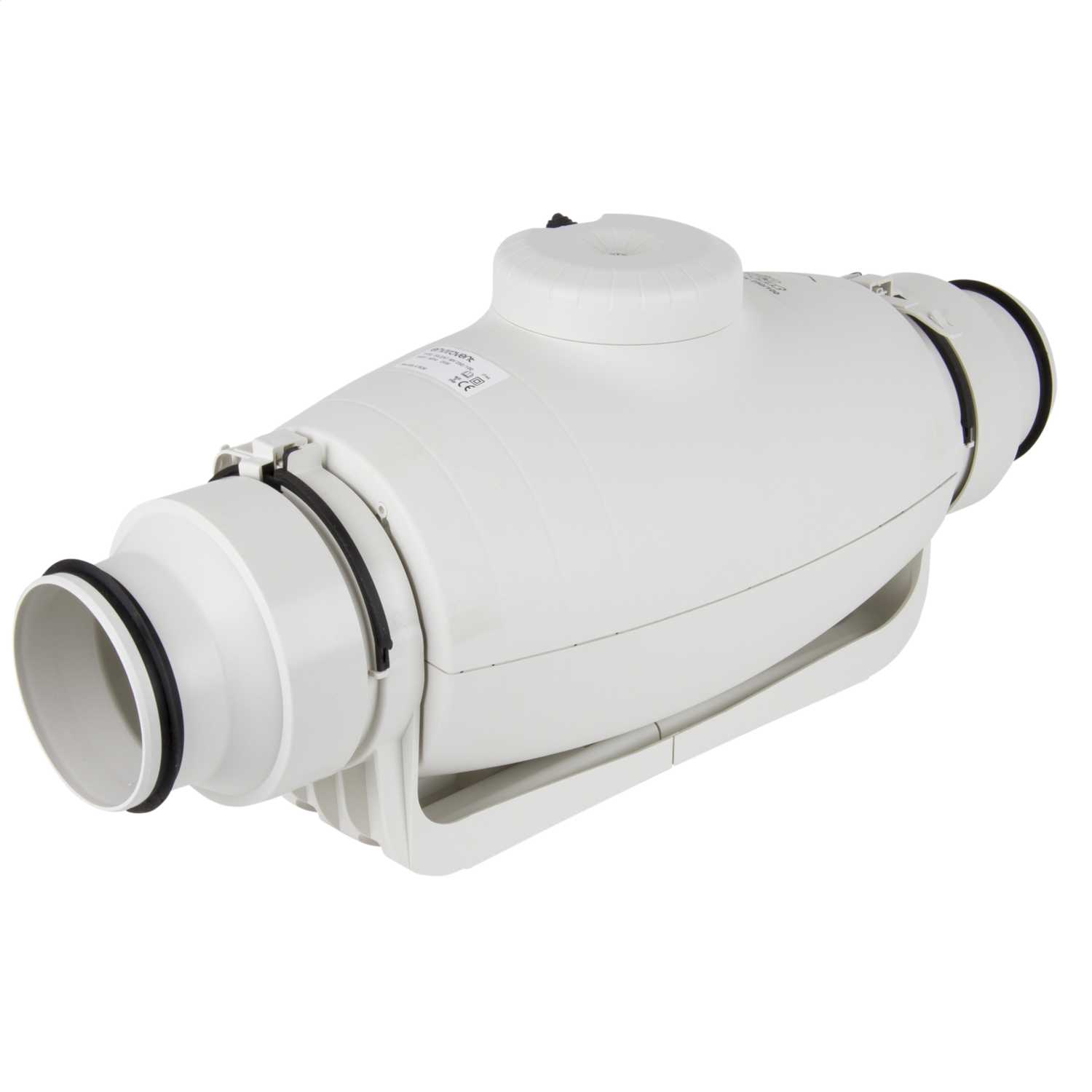 Envirovent 100mm 4" In-Duct Fan with Timer (SILMV250/100T) | CEF