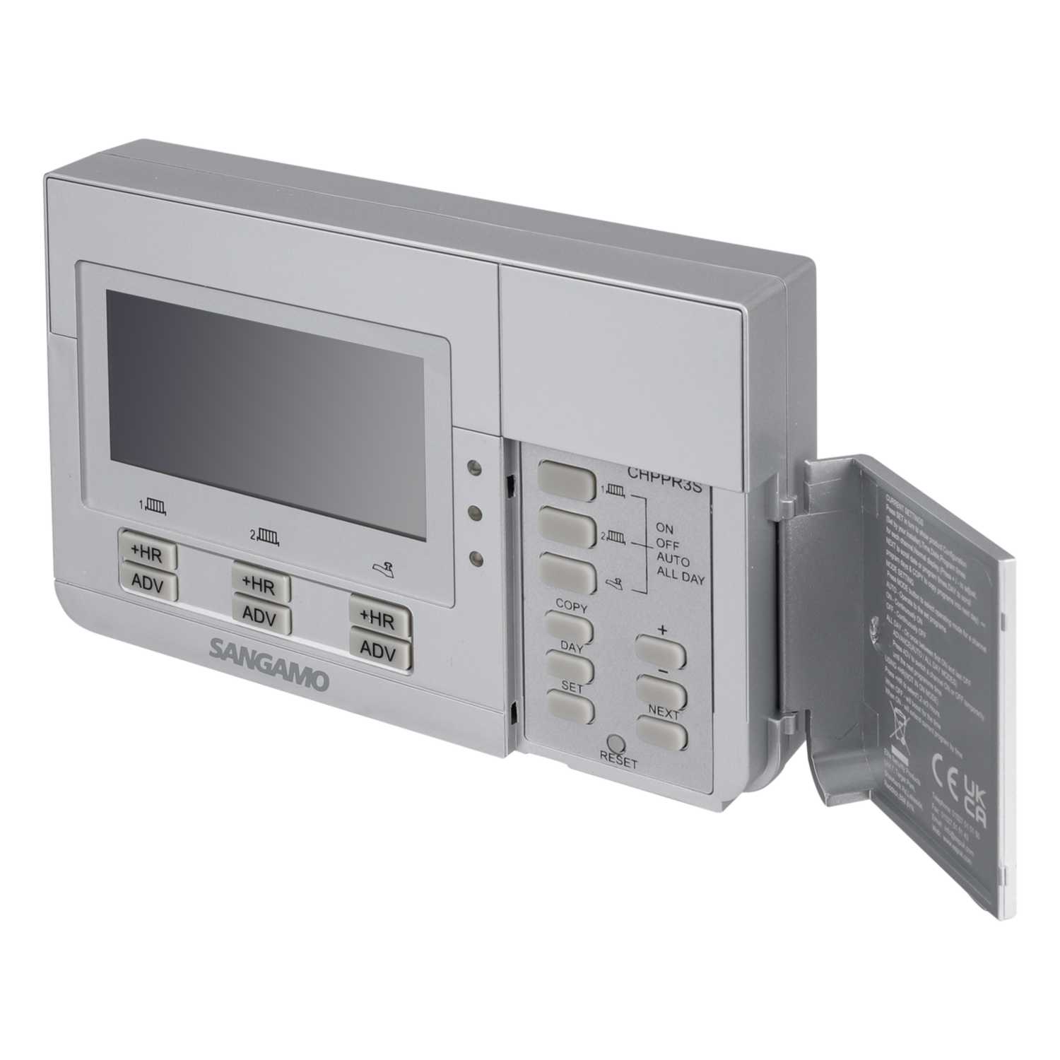 Sangamo Three Channel Digital Programmer Silver (CHPPR3S) | CEF
