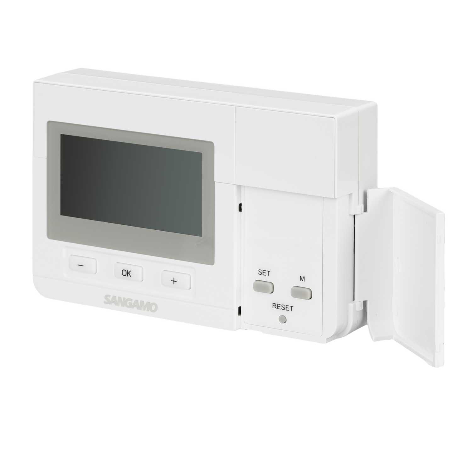 Sangamo Wireless Programmable Thermostat with Digital Display ...