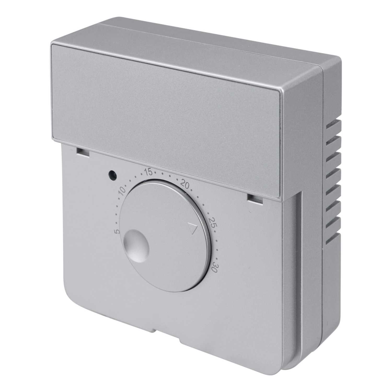 Sangamo Tamperproof Electronic Thermostat Silver (CHPRSTATTS) | CEF