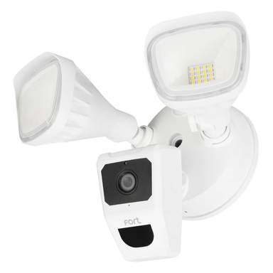 Wi-Fi Smart Security Camera with Twin LED Lights White ( ECSPCAMSLW ) | CEF