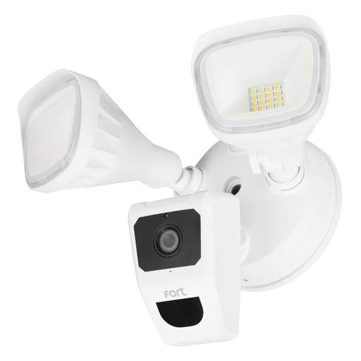 Wi-Fi Smart Security Camera with Twin LED Lights White ( ECSPCAMSLW ) | CEF