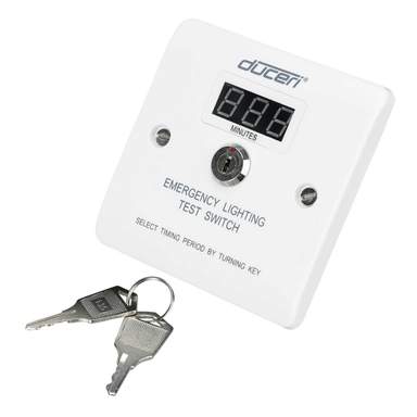 ESP Emergency Light Test Switch with Digital Display (EMTSLCD) | CEF