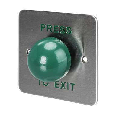 ESP Push to Exit Mushroom Release Button Stainless Steel (EVEXITM) | CEF