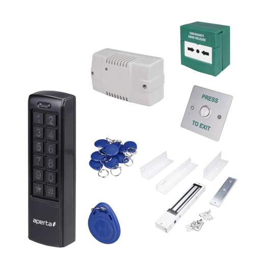 ESP Single Internal Door Proximity Keypad Kit with Exit Button and ...