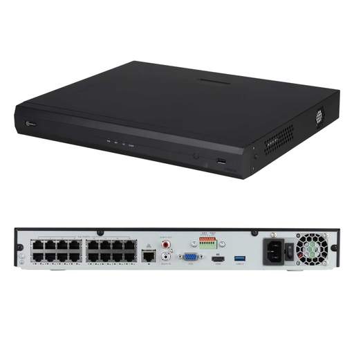 ESP HDview IP 24/7 16 Channel HD 12TB NVR (HC816R12TB) | CEF