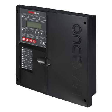 Magduo MAGDUO 4 Zone Two Wire Conventional Fire Panel Black (MAGDUO4B ...