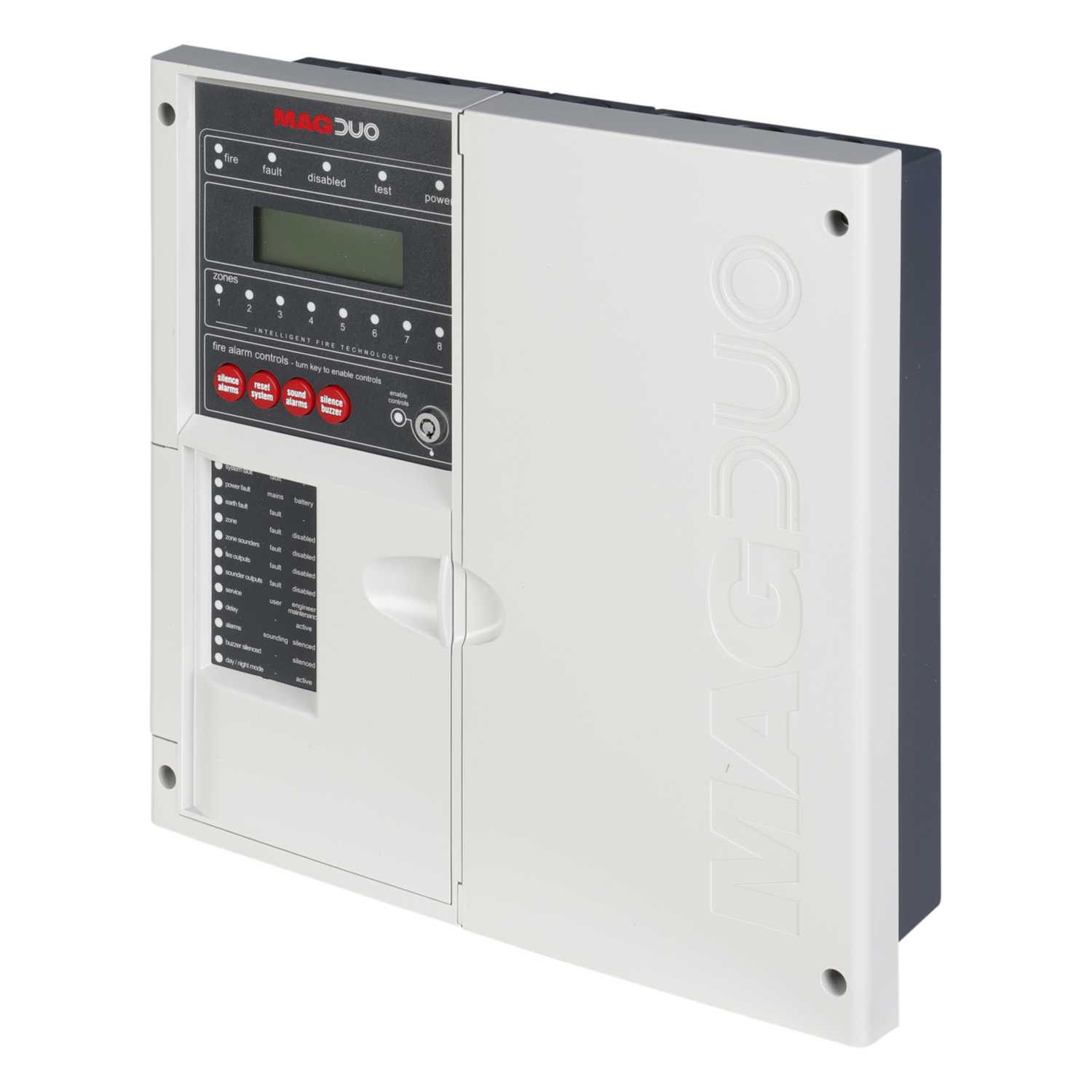 Magduo MAGDUO 8 Zone Two Wire Conventional Fire Alarm Panel (MAGDUO8) | CEF