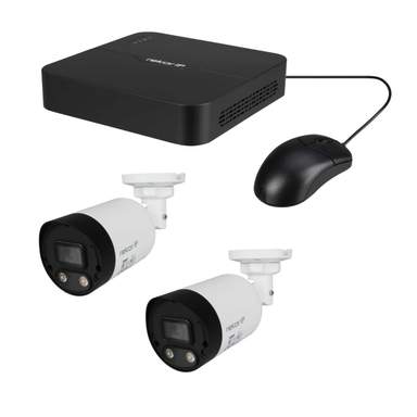 ESP Rekor IP 24/7 4 Channel 2 White Bullet Camera 2MP HD 1TB CCTV Kit ...