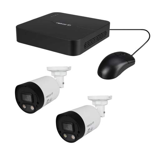 ESP Rekor IP 24/7 4 Channel 2 White Bullet Camera 2MP HD 1TB CCTV Kit ...