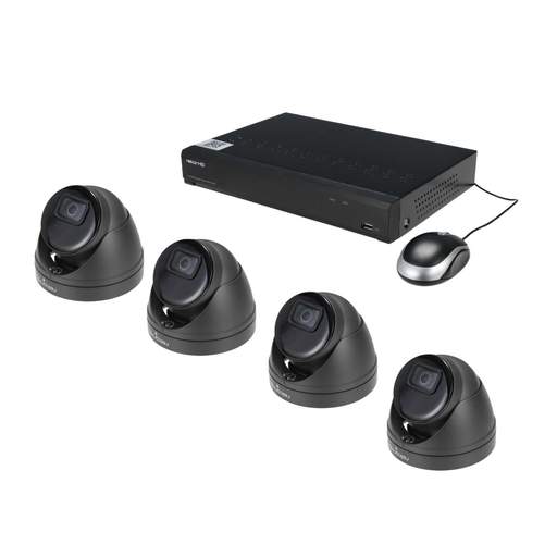 ESP 4 Channel 4 Grey 3.6mm Dome Camera 2MP HD 1TB CCTV Kit (RHD4KD4G1TB ...
