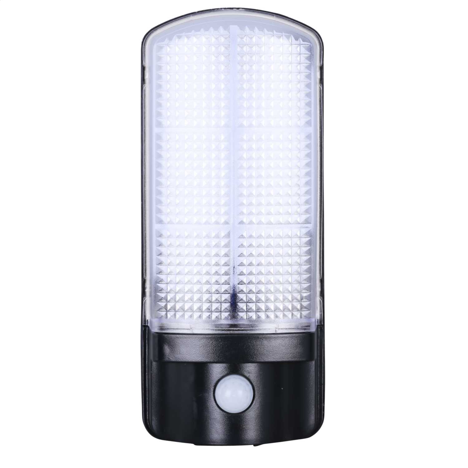 Eterna 7W LED Bulkhead with PIR Black 3100K (BLEDPIRBK) | CEF