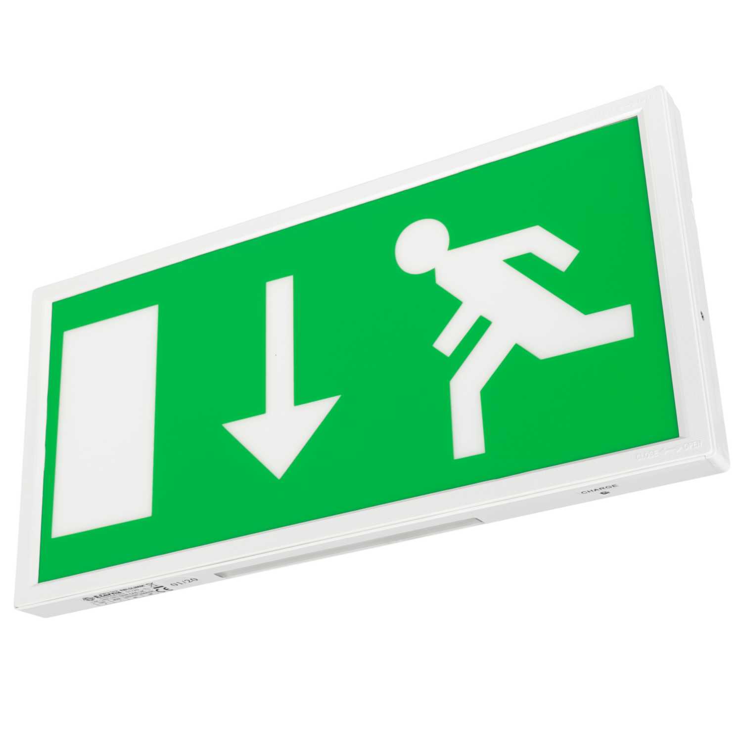 Eterna 5.2W LED Slim Maintained Emergency Exit Box (EBLSLIMM) | CEF