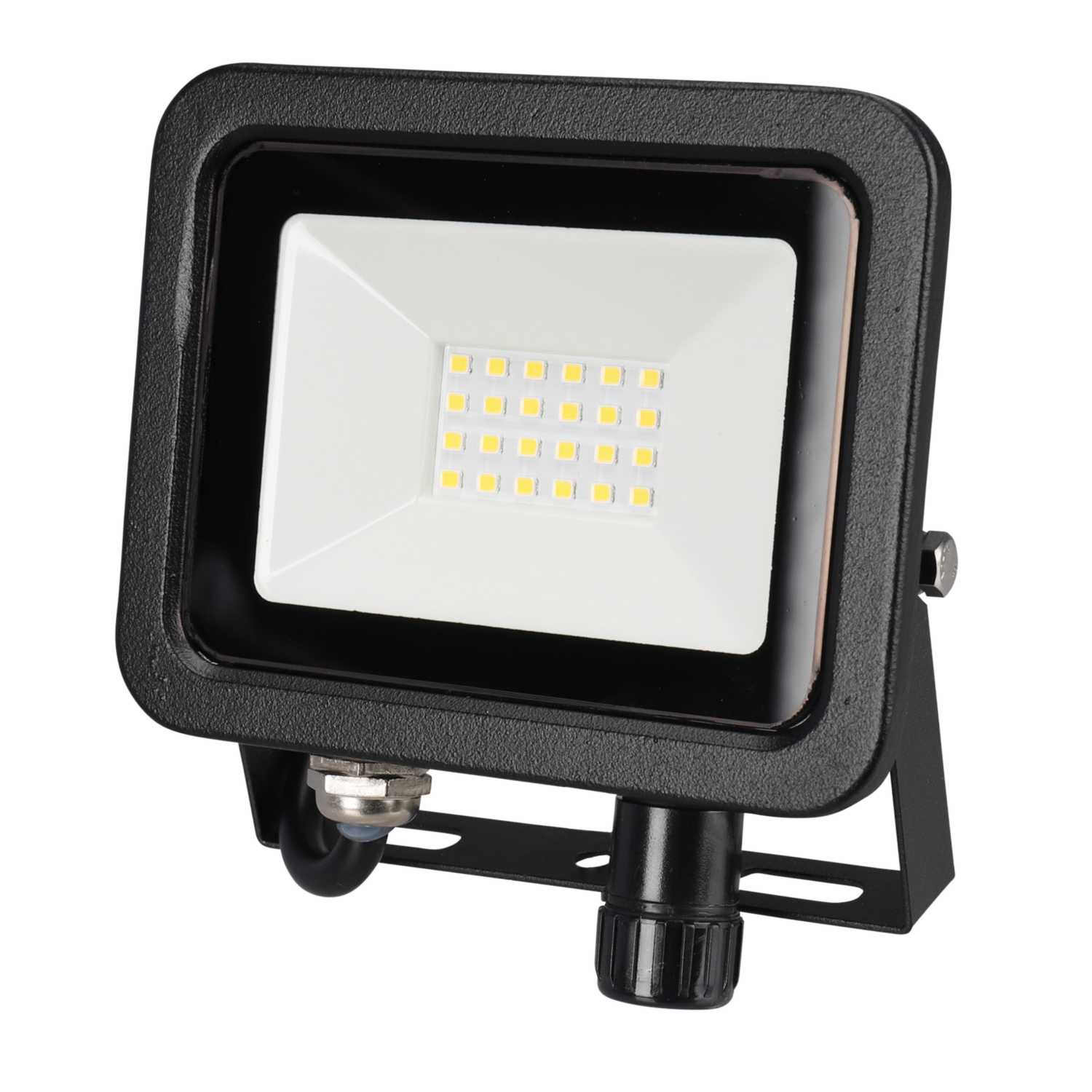 Eterna 20W LED Floodlight Black 4000K (KFLD20) | CEF