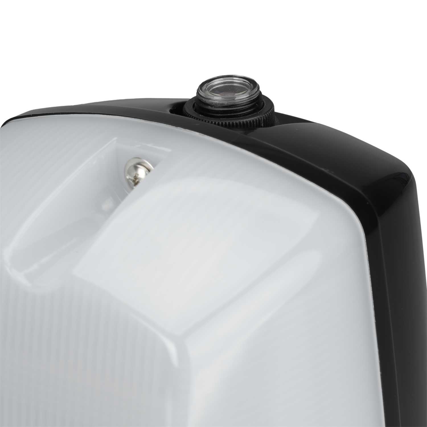 Eterna 10W LED Bulkhead Black with Opal Diffuser 4000K (KRECBOPL) | CEF