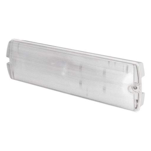 Eterna 4W LED Maintained Emergency Self Test Bulkhead with ISO 7010 ...