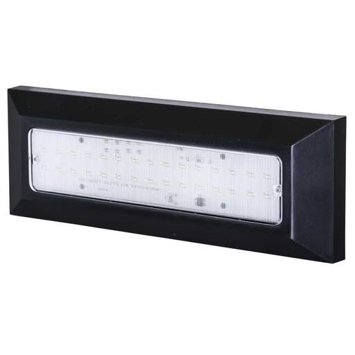 Eterna 3W LED Slim Bricklight Fitting 4000K Black (SLICELONG) | CEF